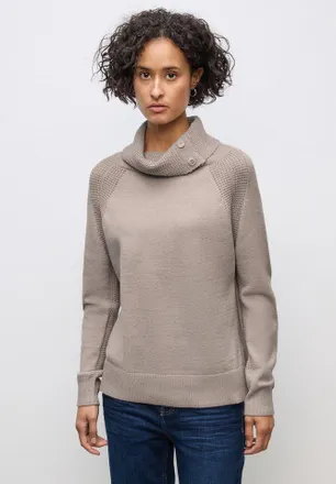 Street One Rollkragenpullover mit Stehkragen