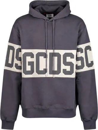 GCDS Gcds, Homme, Sweatshirts et sweats &agrave; capuche, Gris, Taille: XL SweaT-shirts &agrave; capuche