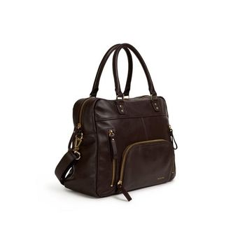 Nat & Nin Macy Lederhandtasche - Braun