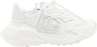 Dolce & Gabbana Femme, Chaussures, Blanc, Taille: 38 1/2 EU DG Logo Chunky Sole Baskets
