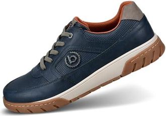 Bugatti 342-adw03-Lacets pour Homme-Bleu Fonc&eacute;-Taille Chaussures Basses &agrave; Lacets, 44 EU