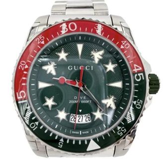 Gucci Pre-owned Vintage Wristwatch - - Pre-owned - Herren - Gr&uuml;n - ONE SIZE
