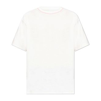 Maison Margiela Homme, Tops, Rose, Taille: L The Cotton T-Shirt