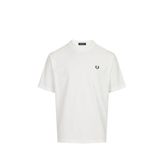 Fred Perry T-shirt &agrave; col rond et logo au dos en coton
