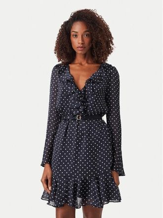 Guess Kleid f&uuml;r den Alltag W6YK35 W2959 Dunkelblau Regular Fit