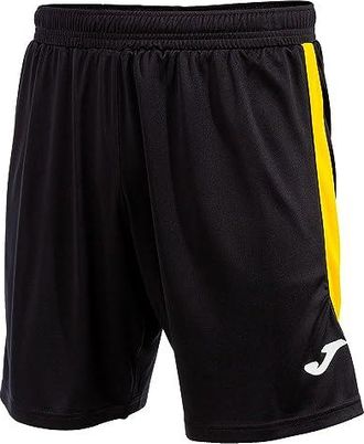 Joma Short Glasgow Noir/Jaune - Short Unisexe pour bébé