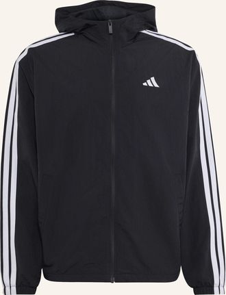 adidas Essentials 3-Streifen Woven Windbreaker schwarz