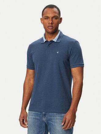 Calvin Klein Jeans Poloshirt LV04RG234G Dunkelblau Regular Fit