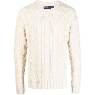 Polo Ralph Lauren Casual Beige Pullover Sweater - - Knitwear - Herren - Beige - S