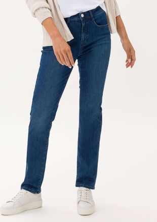 Brax 5-Pocket-Jeans BRAX Style CAROLA, Damen, Gr. 46 L (92), Langgr&ouml;&szlig;en, blau, Denim/Jeans, 96% Baumwolle, 4% Elasthan, Jeans 5-Pocket-Jeans, Topseller