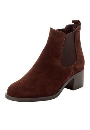 Tamaris Bottines Chelsea 1-25026-41 347 en cuir pour femme Marron, 347 Mocca Suede, 37 EU
