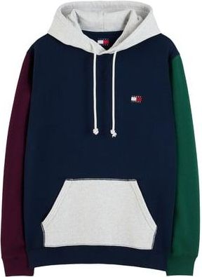 Tommy Hilfiger Sweat &agrave; capuche en coton m&eacute;lang&eacute;