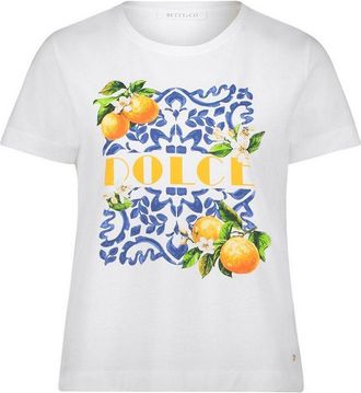 Betty&Co Kurzarmshirt Damen mit Print (1-tlg)