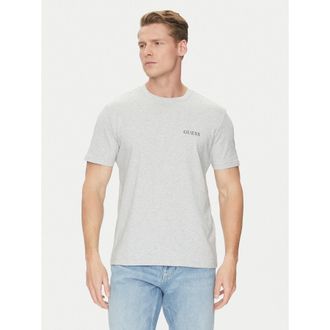 Guess T-Shirt U4BM03 KCAM1 Grau Regular Fit