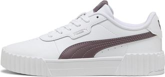 Puma Damen Carina 3.0 Sneakers 40.5, White Raisin Purple
