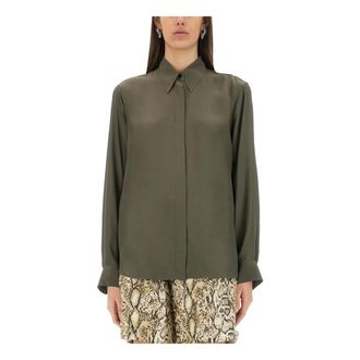 Dries Van Noten 01640-Chowy 1223 W.w. Shirt - - Blouses & Shirts - Damen - Gr&uuml;n - M