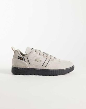 Lacoste baskets winter T-Clip Cordura gris et noir-Multi