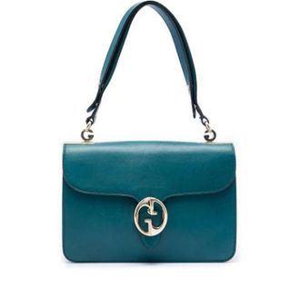 Gucci Pre-owned Sac Bandouli&egrave;re 1973 &agrave; Rabat - Femme - Pre-owned - Bleu - Taille: ONE Size