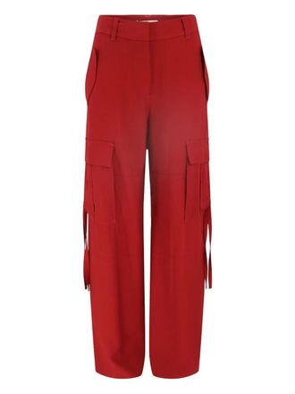 Ulla Johnson Pax Hose mit Cargotaschen - Rot