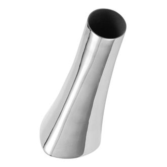 Lurrose Edelstahl Vase Kleine Silberne Metall Blumenvase Dekorative Blumentopf f&uuml;r Wohnzimmer Tisch Modernes Minimalistisches Design Praktische Tischdekoratio