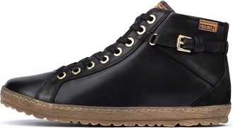 Pikolinos Sneakers in Leder Lagos f&uuml;r Frauen Farbe Black