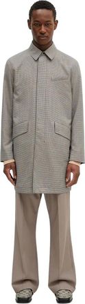 Paul Smith Manteau droit - Homme - Manteaux - Gris - Taille: M