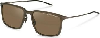 Porsche Design Homme, Accessoires, Brun, Taille: 58 MM P8991 Lunettes de soleil