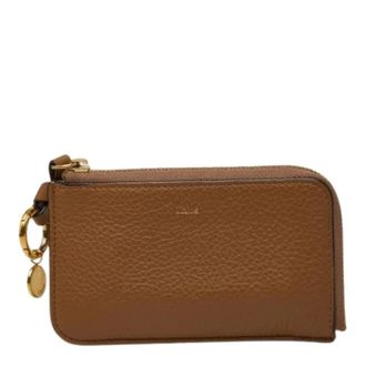 Chlo&eacute; Pre-owned Business Card Case - - Pre-owned - Damen - Braun - ONE SIZE