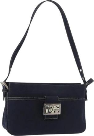 Fendi Sac bandouli&egrave;re vintage doccasion - Femme - Pre-owned - Bleu - Taille: ONE Size