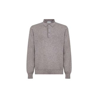 D4.0 Polo-Pullover - - Tops - Herren - Grau - 2XL