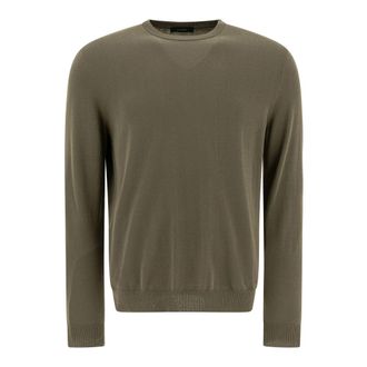 Zanone Gr&uuml;ne Strickwaren f&uuml;r M&auml;nner Ss25 - - Knitwear - Herren - Gr&uuml;n - XL