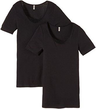 Triumph Yselle Basics - Maillot de corps - Uni - Sans manche - Femme - Noir - FR: 50 (Taille fabricant : 48)