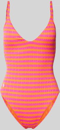 Polo Ralph Lauren Badeanzug mit Strukturmuster