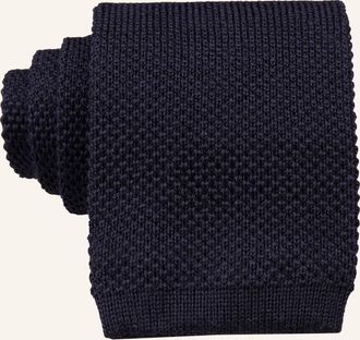 HUGO BOSS Krawatte blau