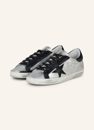 Golden Goose Sneaker Super-Star Classic silber