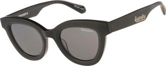 Superdry Sonnenbrille mit abgeschr&auml;gten Kanten - - Accessories - unisex - Schwarzk - ONE SIZE