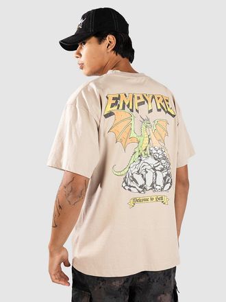Empyre Welcome To H3Ll Boxy T-Shirt off white