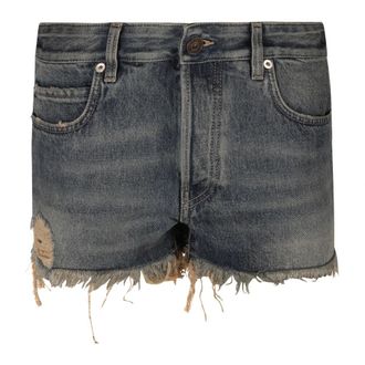 Balenciaga Damen, Shorts, Blau, W27Gr&ouml;&szlig;e
