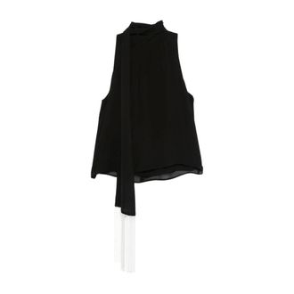Patrizia Pepe Damen, Oberteile, Schwarzk, MGr&ouml;&szlig;e