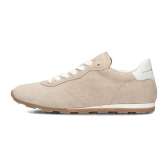 Stefano Lauran Beige Wildleder Damen Sneakers 1slick103 - - Shoes - Damen - Beige - 38 EU