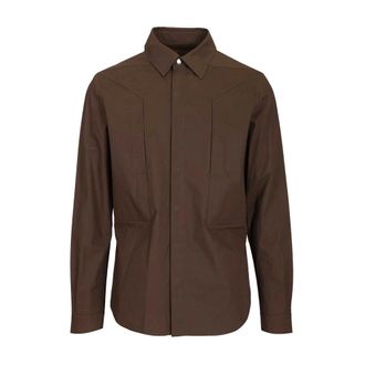 Rick Owens Herren, Shirts, Braun, MGr&ouml;&szlig;e