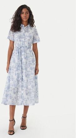 Barbour Hemdkleid LDR0979BL28 Blau Regular Fit