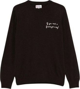MC2 Saint Barth Pull Heron Light Embry - Homme - Pulls - Noir - Taille: S
