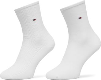 Tommy Hilfiger Lange Socken Tommy Hilfiger 701238849 Wei&szlig;