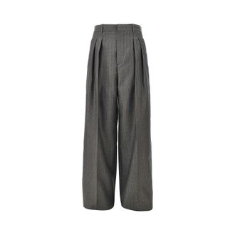 Bottega Veneta Wool and mohair pants with darts Woman 38