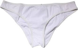 Dolce & Gabbana Femme, Sous-v&ecirc;tements, Blanc, Taille: 38 FR Culotte Taille Mi-Haute