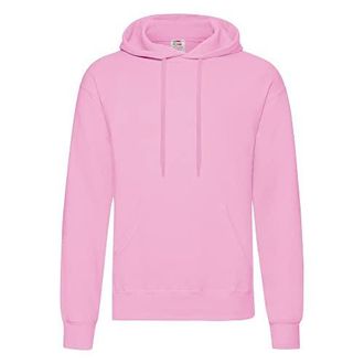 Fruit Of The Loom 62-208-0 - Sweat-shirt &agrave; capuche - Femmes - Rose (52 rose) - Taille: L