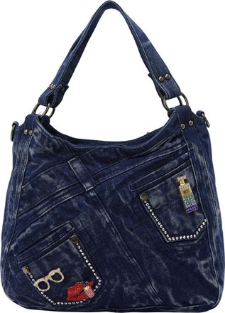 Mymo Umh&auml;ngetasche Umh&auml;ngetasche Frauen Denim