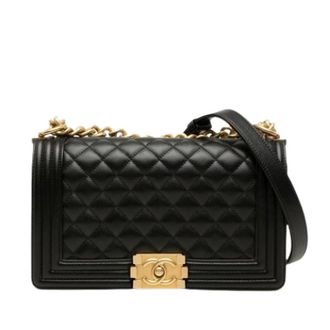 Chanel Pre-owned Vintage Schultertasche - - Pre-owned - Damen - Schwarzk - ONE SIZE