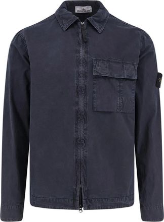 Stone Island Homme, Vestes, Bleu, Taille: XL Light Jacket